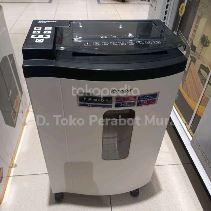 Promo Krisbow Mesin Penghancur Kertas Paper Shredder Micro Cut S8106 ...