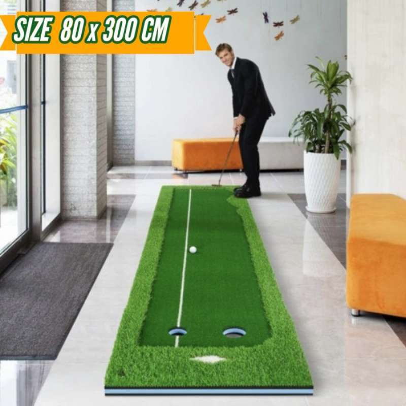 Promo golf hitting mat mini golf putting green mat Diskon 23% di Seller ...