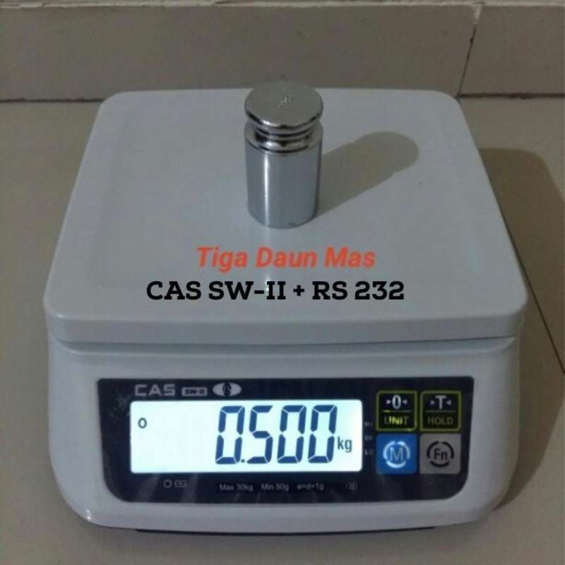 Jual Timbangan Meja CAS SW II + RS 232 3 Kg / 6 Kg / 15 Kg / 30 Kg di Seller TDM Grosir - Mangga ...