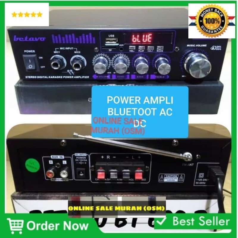 Promo MR05 betavo ORIGINAL Karaoke ampli mini bluetooth speaker amplifier Diskon 23% di Seller ...