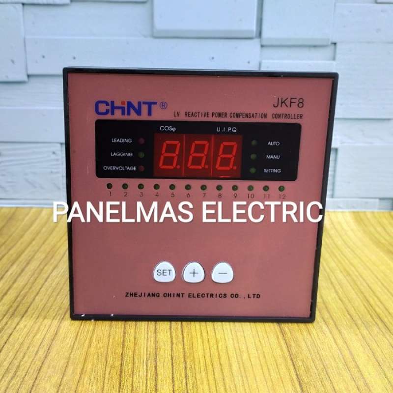 Promo Chint JKF8 Intelligent Power Factor Compensation Controller 12 Steps Diskon 23% di Seller ...