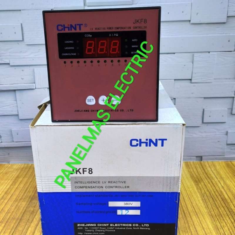 Promo Chint JKF8 Intelligent Power Factor Compensation Controller 12 Steps Diskon 23% di Seller ...