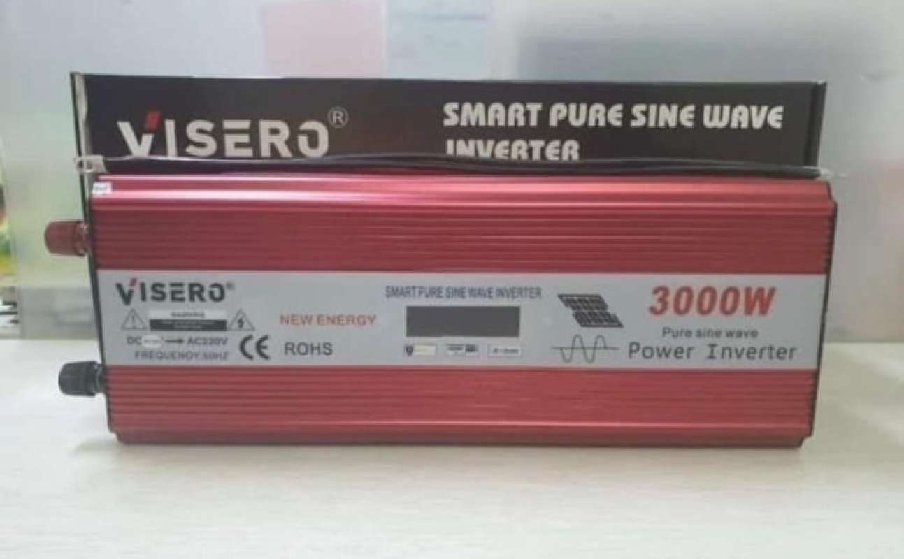 Promo Visero Power Inverter Pure Sine Wave 3000w 24vdc To 220vac Vio ...