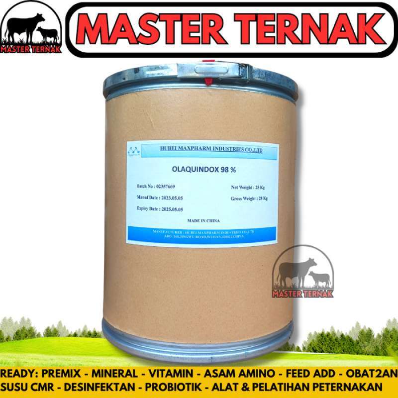 Promo OLAQUINDOX 98% 1 KG AGP Pemacu Pertumbuhan Ayam Broiler Petelur ...