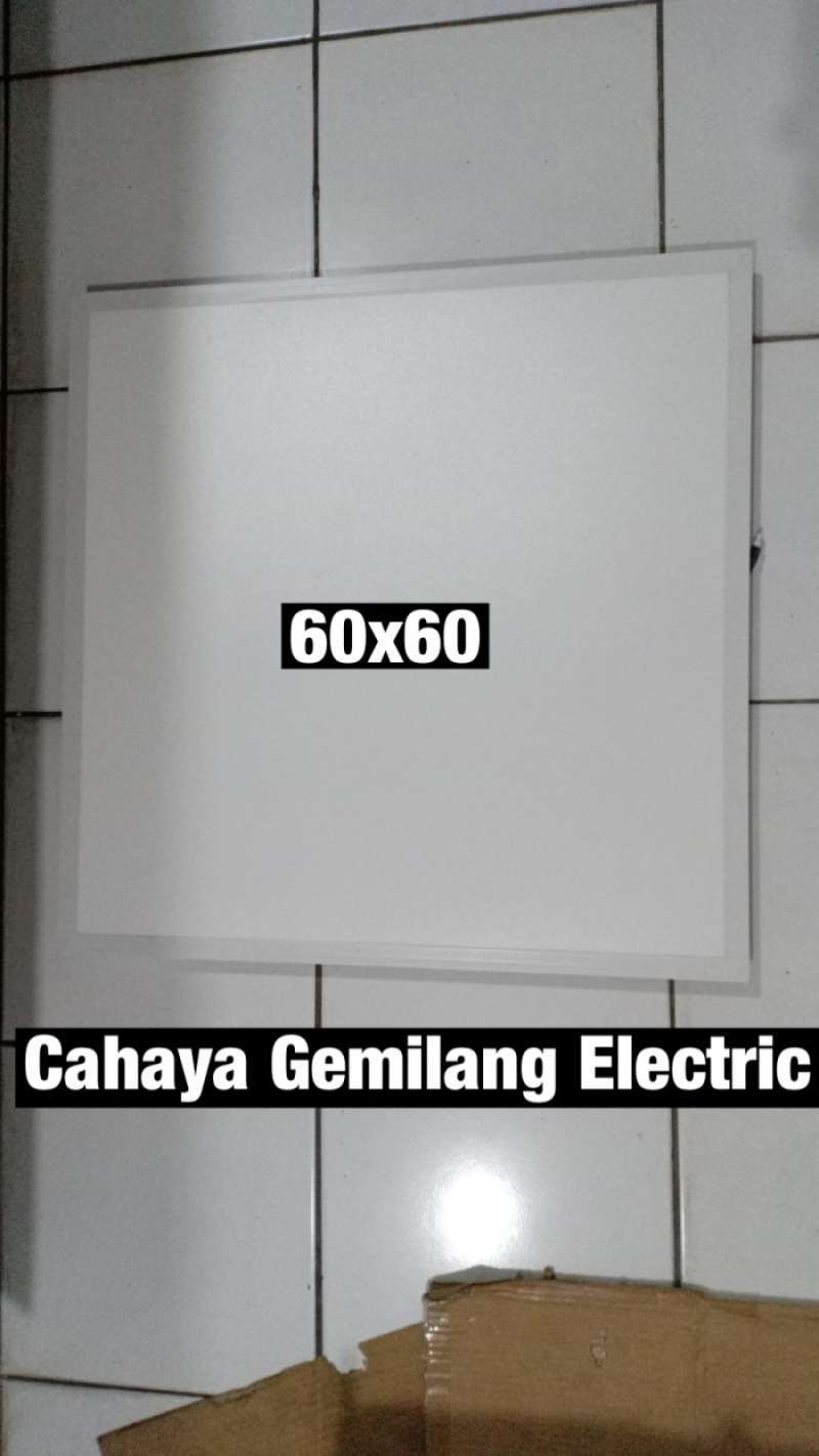 Promo Lampu Led Panel 60x60 60 X 60 50w 50watt Slim Tipis Inbow Downlight Diskon 23% Di Seller ...