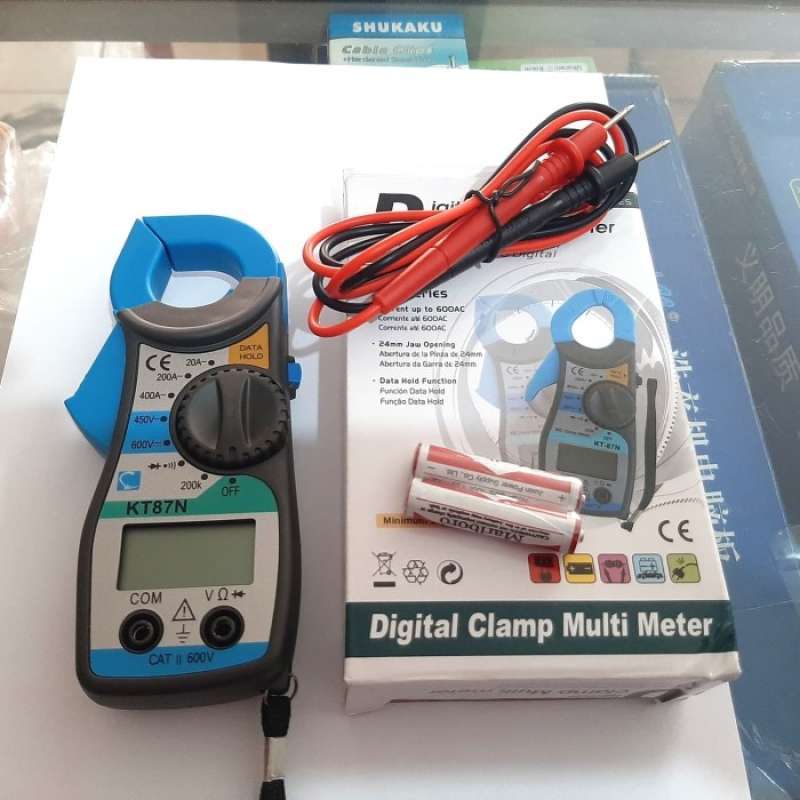 Jual digital clamp meter tang ampere multi 87 tank amper di Seller ...