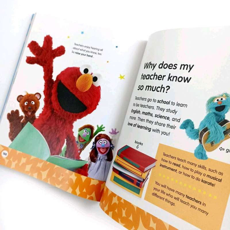 Promo DK Sesame Street Elmo Asks Why? A First Encyclopedia For Growing ...