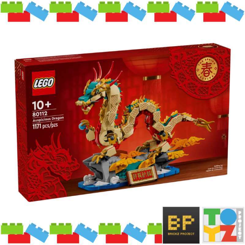 Jual Lego 80112 CNY - Auspicious Dragon di Seller Brickz Project ...