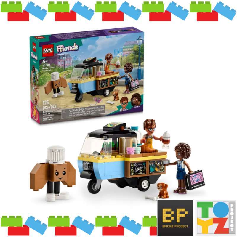 Jual Lego 42606 Friends - Mobile Bakery Food Cart di Seller Toyz ...