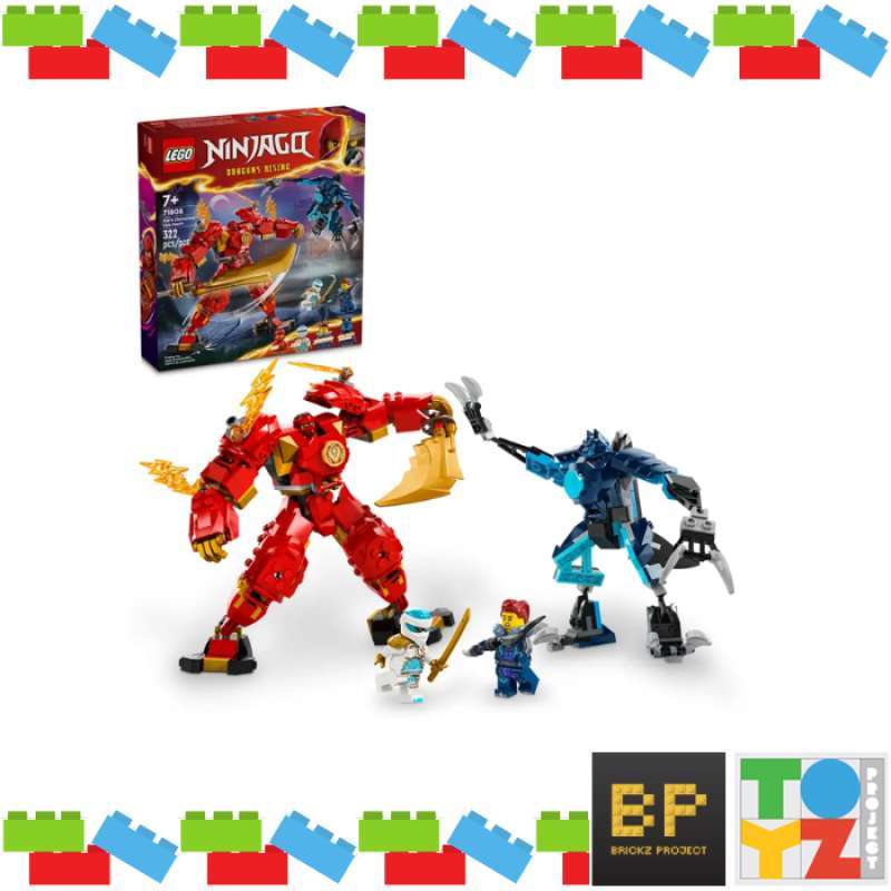 Jual Lego 71808 NinjaGo - Kai's Elemental Fire Mech di Seller Toyz ...