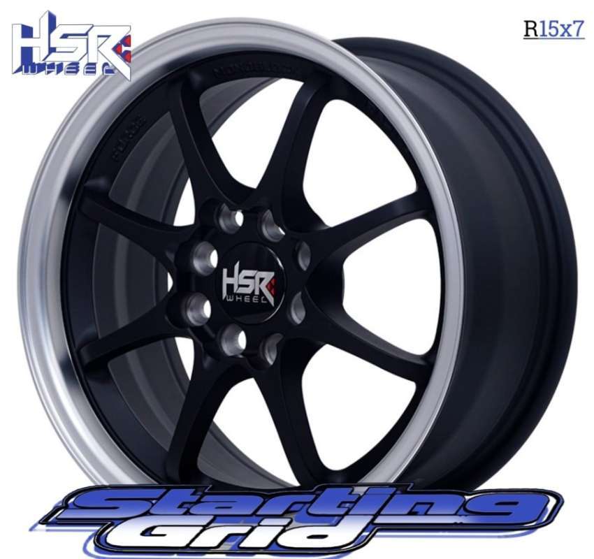 Jual Velg Mobil Altis, Ayla, Calya, Corolla HSR Hiroshima R15 - Pelek ...
