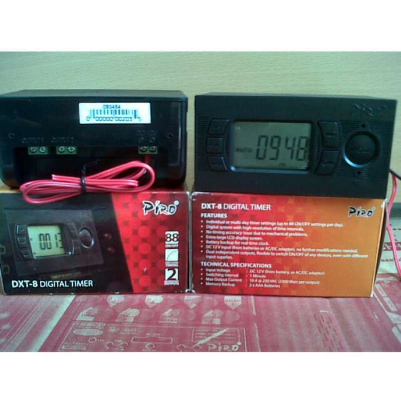 Promo TIMER DIGITAL PIRO DXT 8 ( BUAT AMPLI WALET PIRO ) Diskon 35% di Seller Berkah Suci - Kali ...