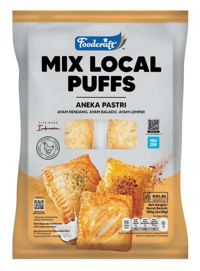 Promo Foodcraft Kue Pastri Aneka Rasa Series Croissant Campur Cinnamon ...