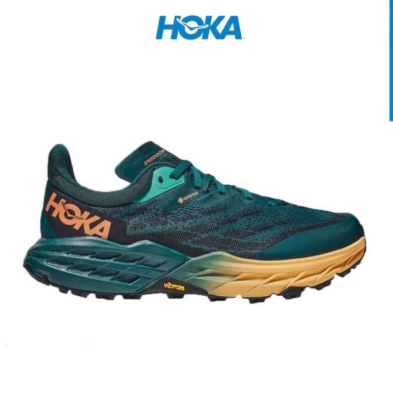 Promo Sepatu Hoka Speedgoat 5 GTX Gore-Tex Trail Running Shoes - Deep ...