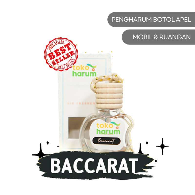 Jual Pengharum Ruangan / Parfum Mobil Botol Apel 10ml Varian Baccarat ...