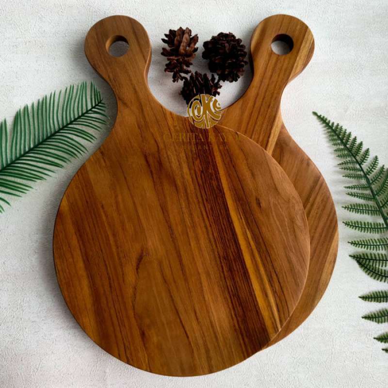 Jual Talenan Kayu Bulat | Talenan Kayu Mahoni | Talenan Kayu Pizza ...