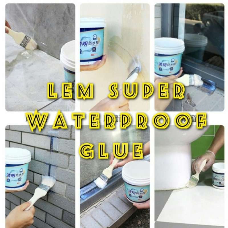 Promo LEM SUPER WATERPROOF/ LEM KHUSUS ANTI BOCOR INSTAN TAHAN PANAS ...