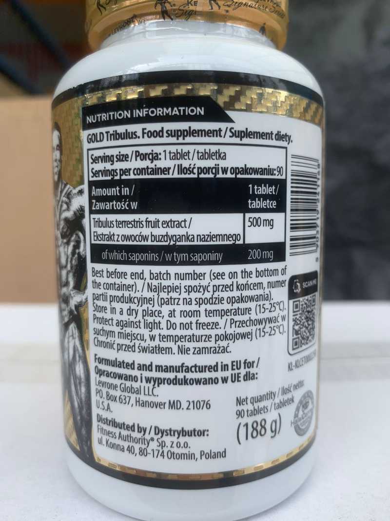 Jual Kevin Levrone Gold Tribulus 90 Tablets - 30 Tabs (repack) di ...