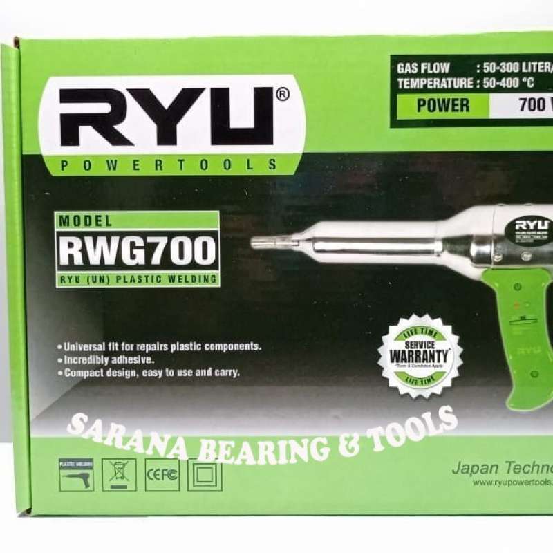 Promo MESIN LAS PIPA PVC RYU RWG 700 RWG700 LAS PLASTIK HEAT GUN 700 ...