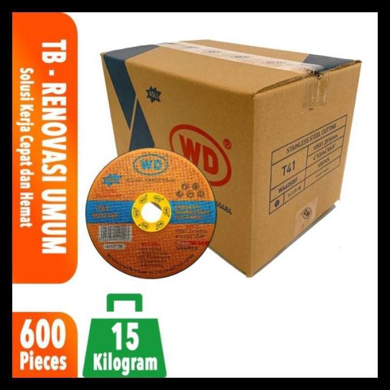 Promo WD Batu Gerinda Potong 4 X 1.2MM Perdus Isi 600PCS Diskon 23% di ...