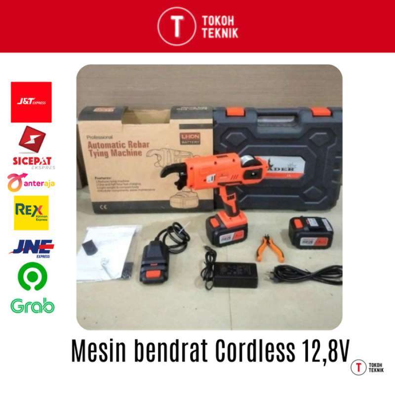 Promo Mesin bendrat Cordless12,8V /Msn tying rebar/pengikat beton CASAL ...