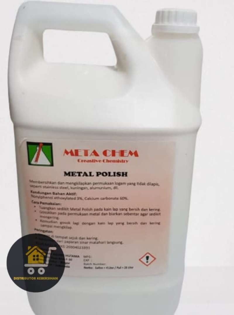 Promo Metal Polish Cairan Pembersih Dan Pengkilap Diskon 33% Di Seller ...