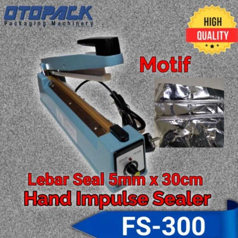 Promo Hand Impulse Sealer Fs-300 Mesin Press Perekat Plastik Lebar 5Mm Motif Diskon 23% di ...