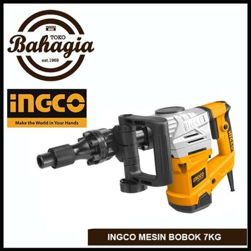 Promo MESIN BOBOK JACK HAMMER DEMOLITION BREAKER BOR 7KG INGCO PDB13008 ...