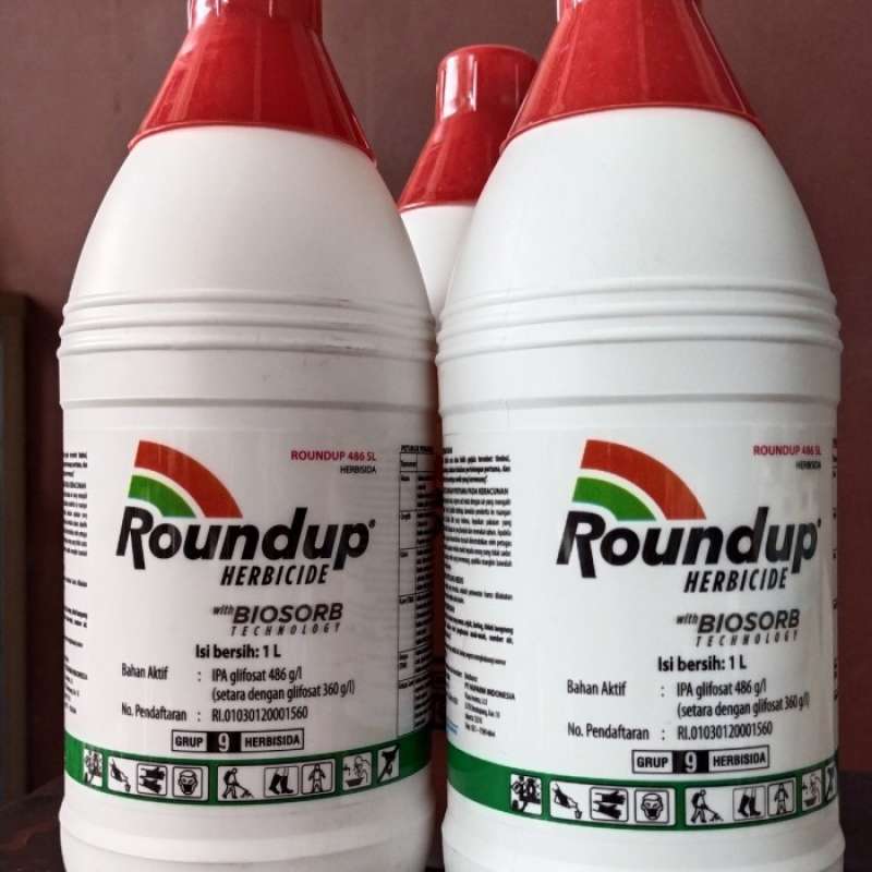 Promo Roundup 486SL Herbisida Obat Pembasmi Rumput Liar & Gulma 1 Liter ...