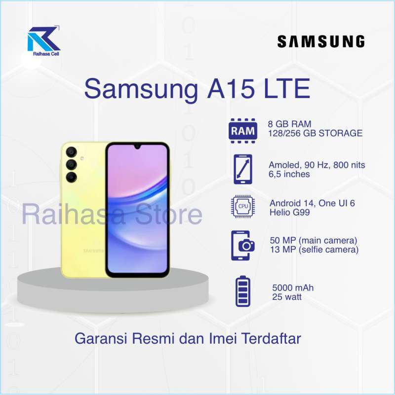 Promo Samsung A15 Lte Garansi Resmi Diskon 9% Di Seller Raihasa Cell ...