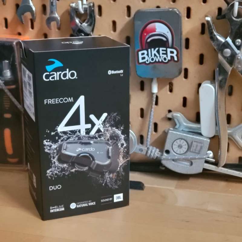 Jual Cardo Freecom 4X JBL Helmet Intercom System Bluetooth - Interkom ...