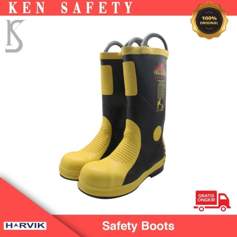 Promo PROMO - SEPATU PEMADAM KEBAKARAN SAFETY - ORIGINAL HARVIK FIRE ...