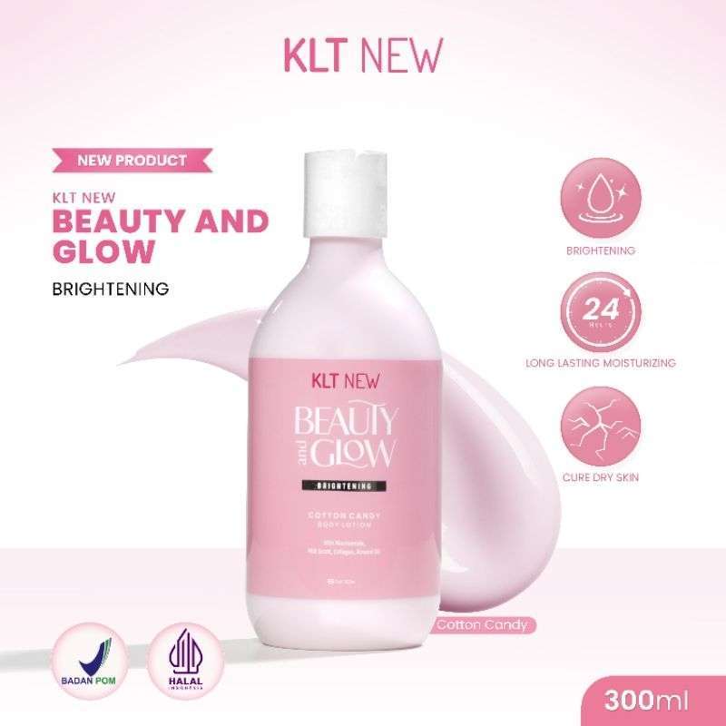Promo KLT New Beauty and Glow Brightening Body Cream - Body Lotion ...