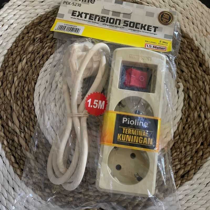 Jual Colokan Listrik - Stop Kontak 3 Lubang - Sambungan Kabel Listrik ...