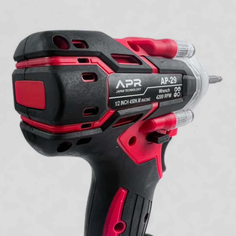 Promo Pembuka Baut APR Japan Red Edition Impact Wrench Cordless Diskon ...