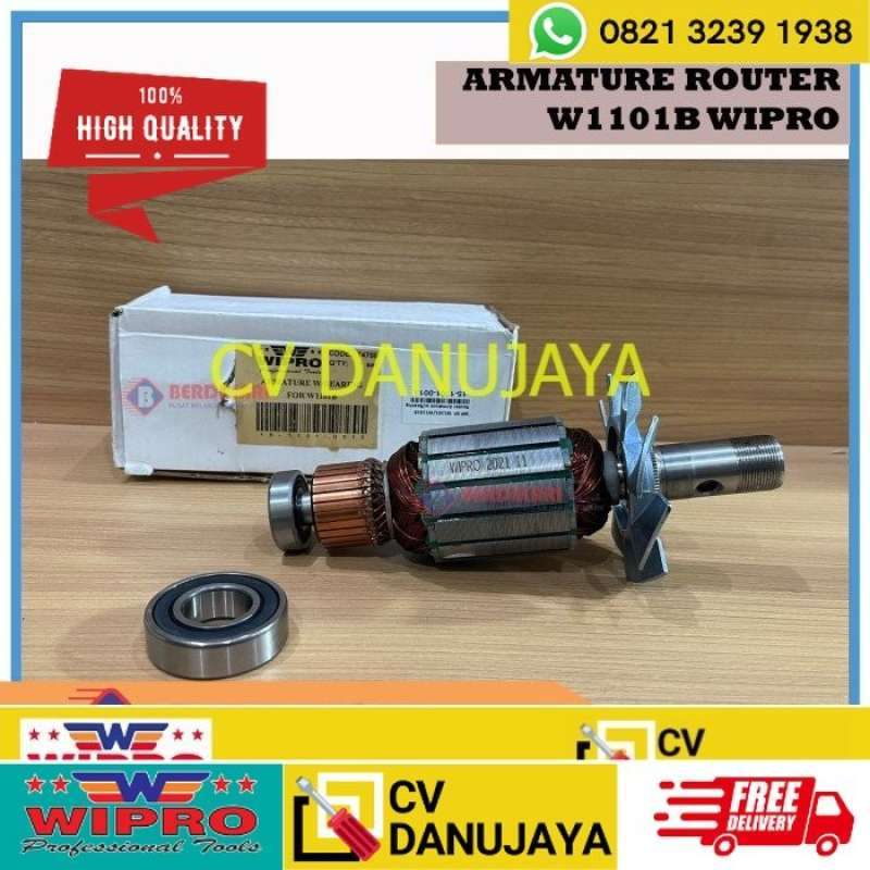 Promo WIPRO Armature Armatur Angker Motor Router Profil W1101 W 1101 ...