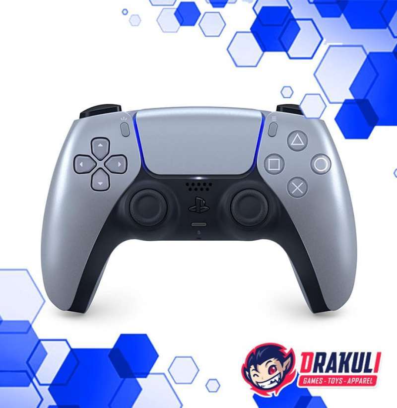 Jual PS5 DualSense Wireless Controller - Sterling Silver di Seller ...