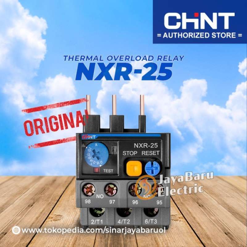 Promo Thermal Overload Relay Chint Nxr-25 Nxr25 Diskon 23% Di Seller ...