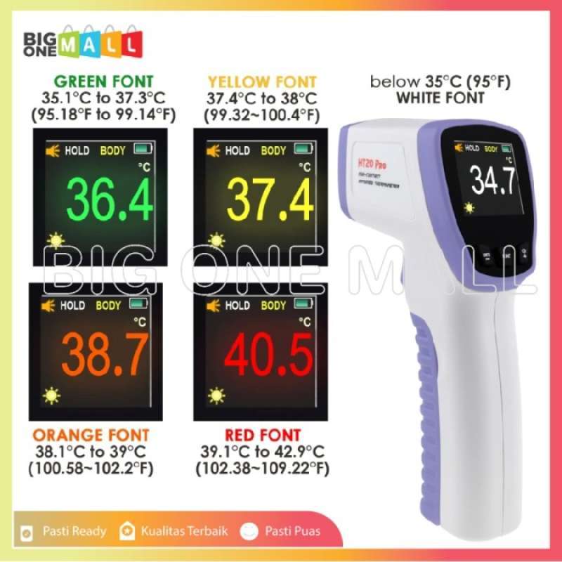 Promo INFRARED THERMOMETER DIGITAL TEMBAK SUHU TUBUH & BENDA, TERMO ...