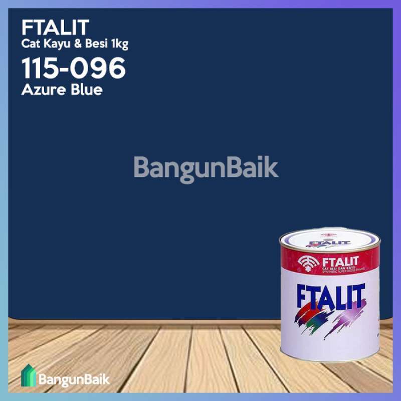 Promo Kansai Ftalit 115-096 Azure Blue 1Kg / Cat Kayu Dan Besi Ftalit ...