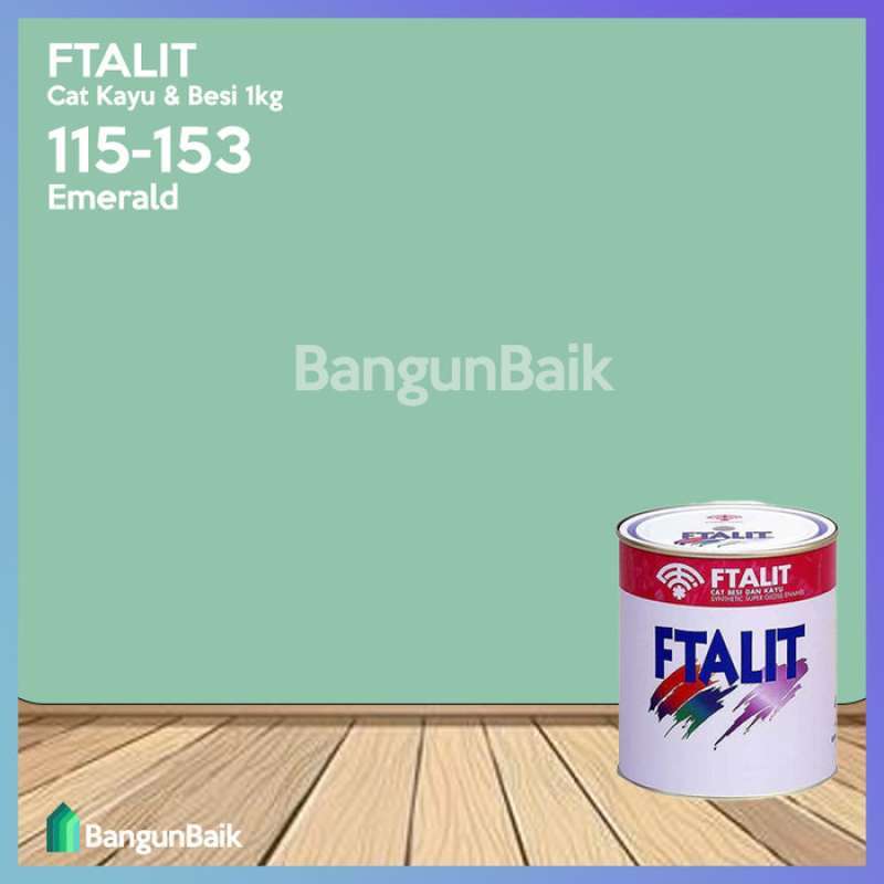 Promo Kansai Ftalit 153 Emerald 1kg / Cat Kayu Dan Besi Ftalit 115-153 Diskon 23% Di Seller ...