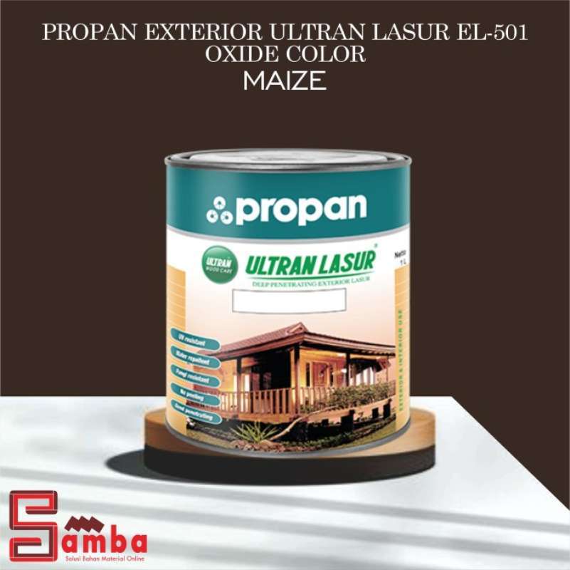 Promo Propan Exterior Ultran Lasur El-501 Oxide Color / 1 Liter Diskon ...