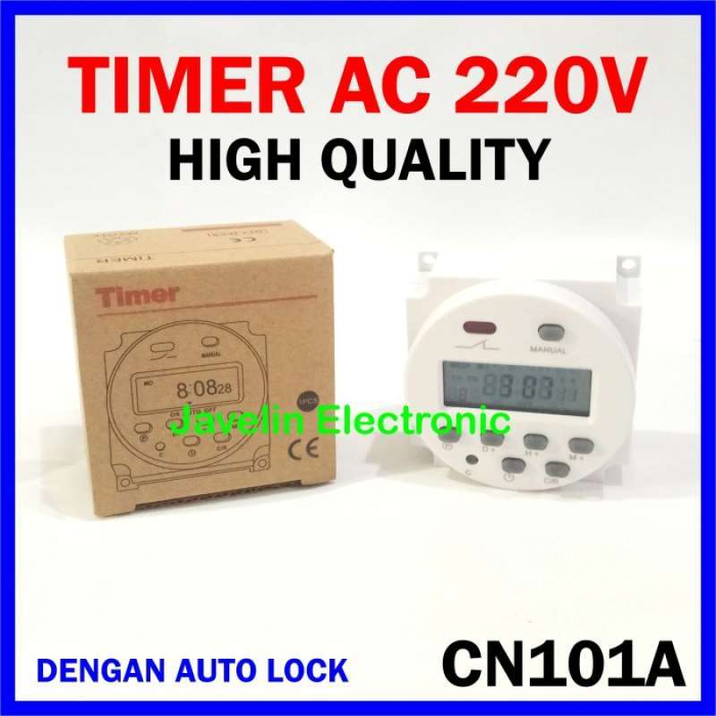 Promo Timer AC 220 Volt 16 Ampere / Timer AC Digital 220V 16A Timer ...