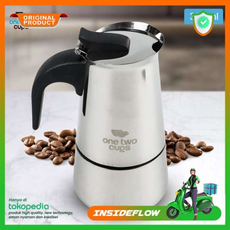 Promo Moka Pot Stainless Steel Teko Kopi Espresso Coffee Maker Mocha ...