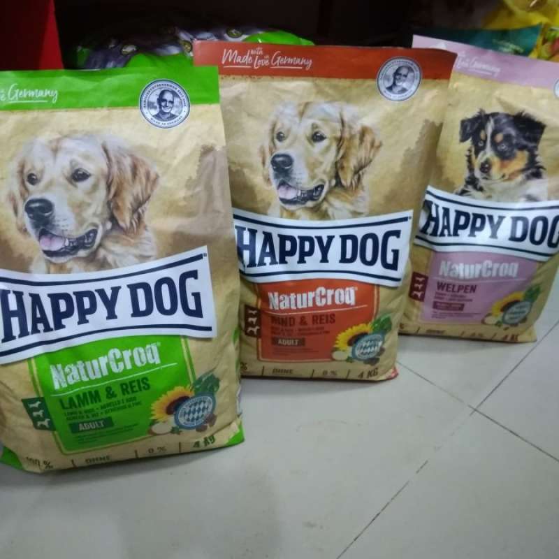 Promo 100% Produk Ori Happy Dog 15Kg Naturcroq Beef Rind & Reis Kusus ...