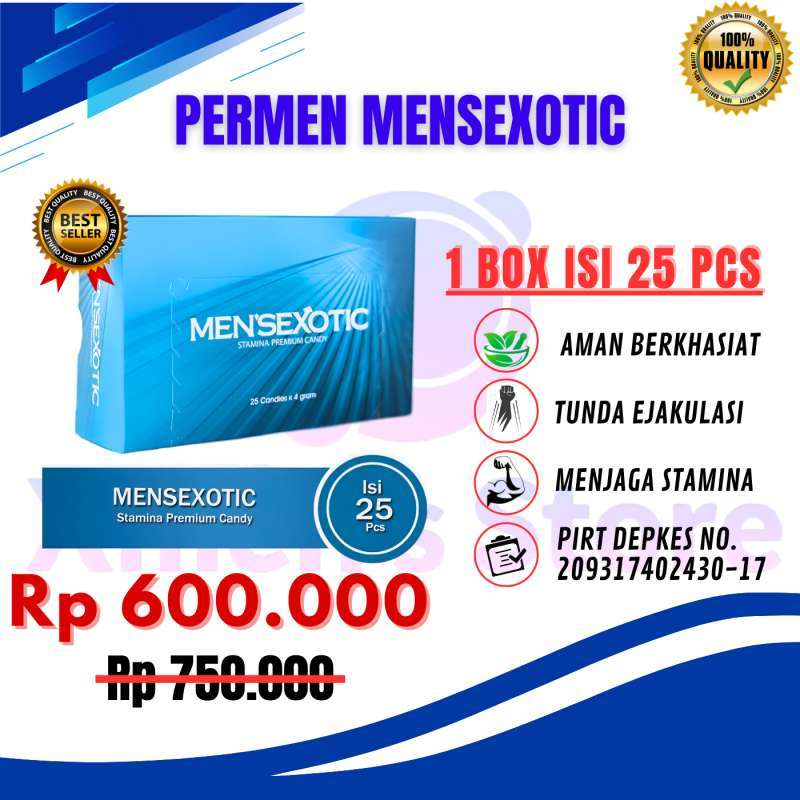 Promo Permen Mensexotic Candy Original isi 25 Pcs Asli Stamina Pria ...