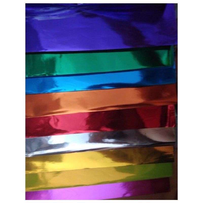 Jual Kertas Mas/ Kertas Timah/ Kertas Metalik Eceran - Hijau di Seller ...