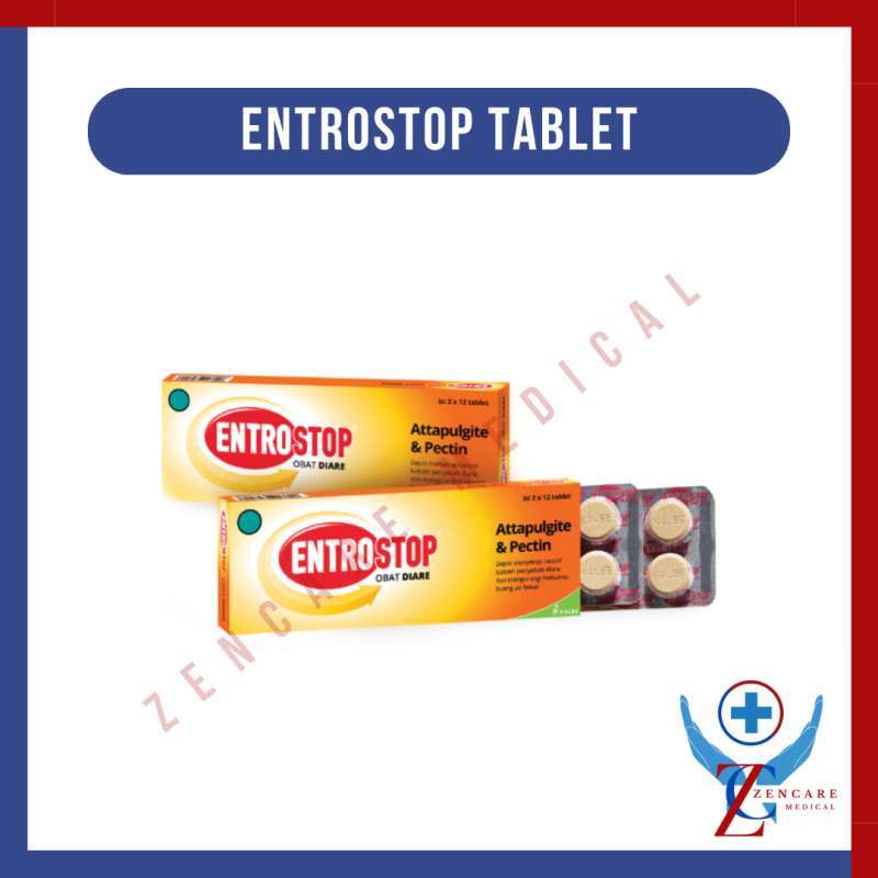 Jual Entrostop Tablet / Obat Diare Atau Mencret di Seller ZenCare ...