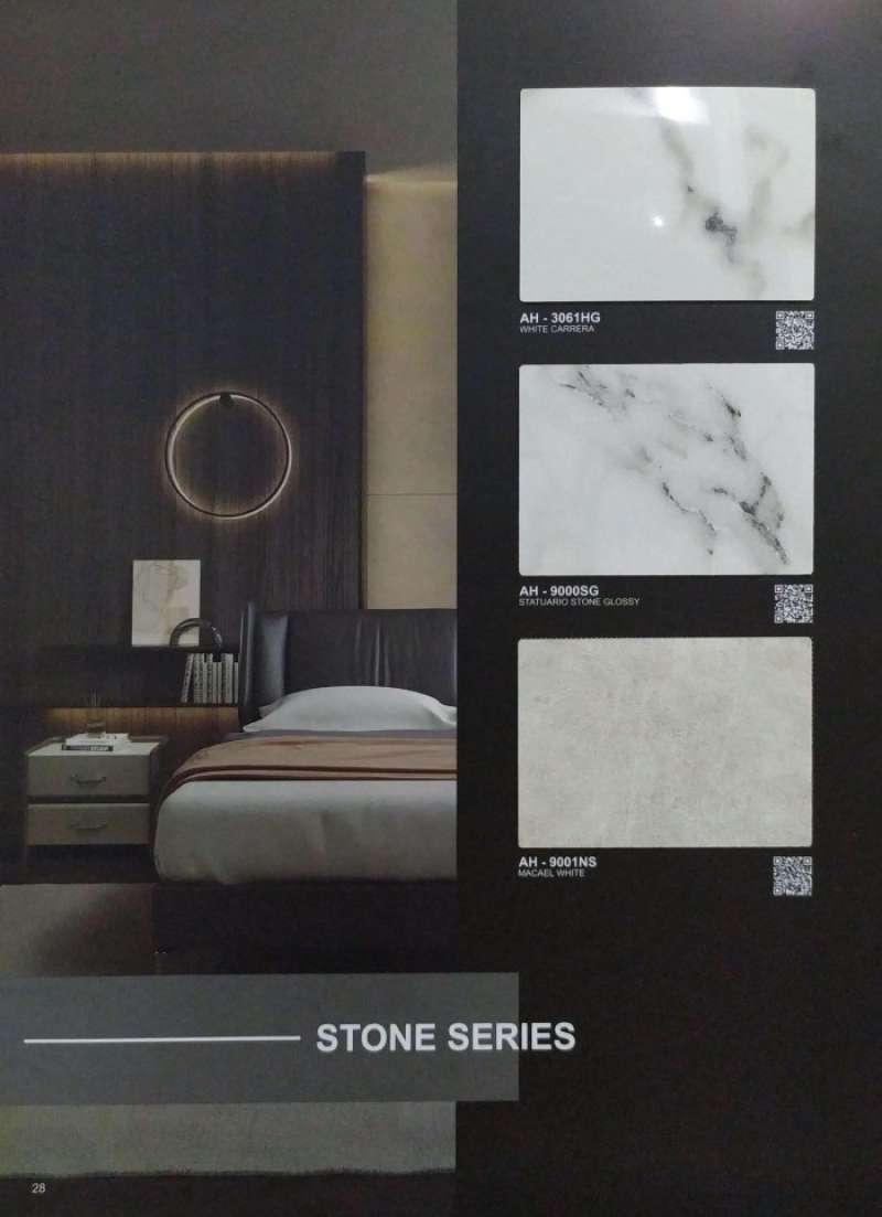 Promo New Aidi Hpl Stone Hpl Marmer White Carrera Cream Marmer Semua Hg ...