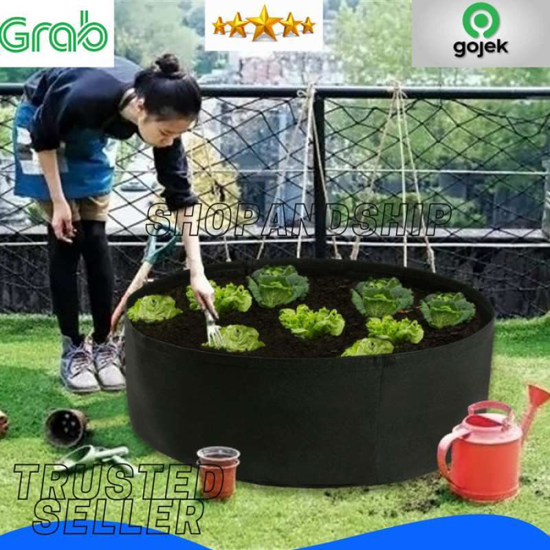 Promo Pot Tanaman Besar Taman Jumbo Portable Fabric Mini Garden ...